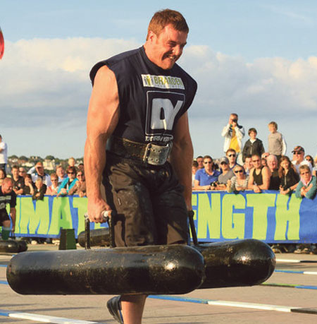 Body building: JAMES FENNELLY