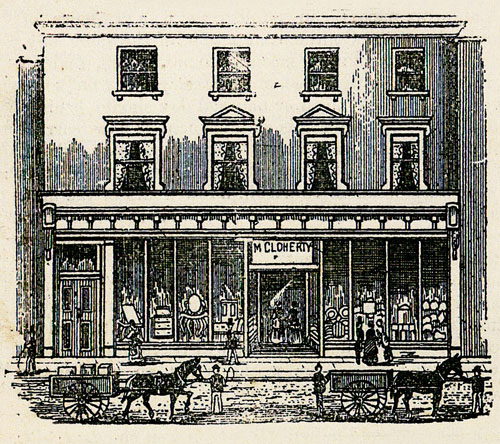 Advertiser.ie - Michael Cloherty’s new premises, 36 Shop Street, 1902
