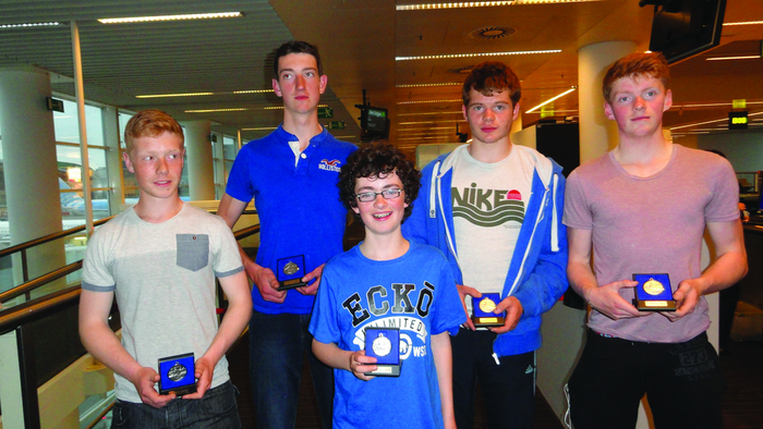 Advertiser.ie - Colaiste Iognaid rowers excel at Ghent Regatta