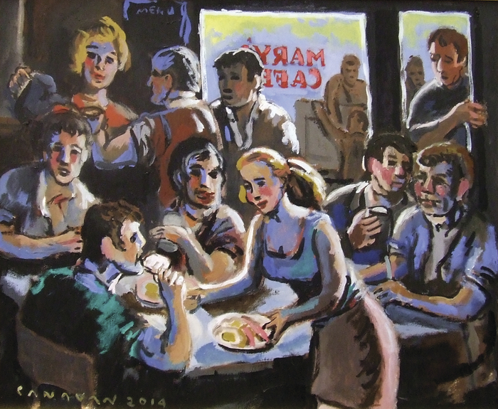 Advertiser.ie - Bernard Canavan - painting a lost generation