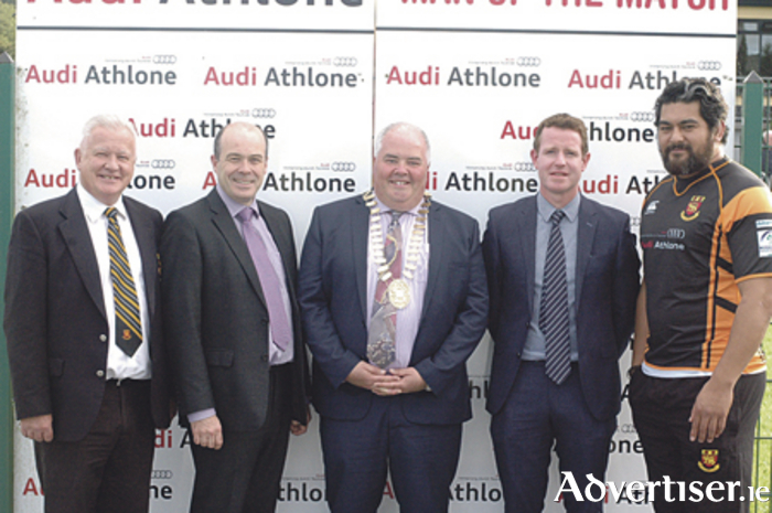 Advertiser.ie - Audi Athlone extends sponsorship deal with Buccaneers RFC