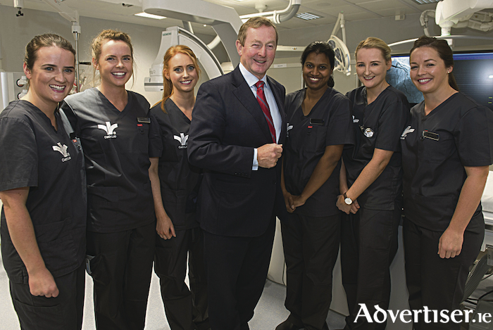 Advertiser.ie - Former taoiseach opens new cardiology suite at Bon Secours