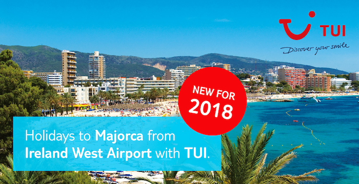 Advertiser.ie - TUI announce new service to Palma Majorca from Ireland ...