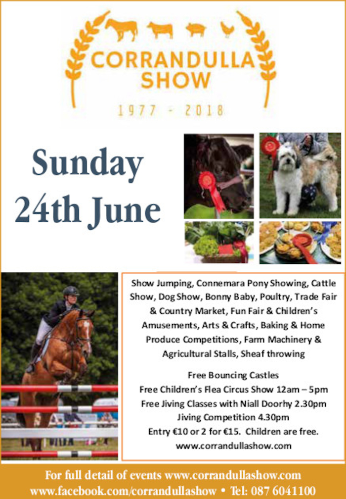 Advertiser.ie - Corrandulla Show on this weekend