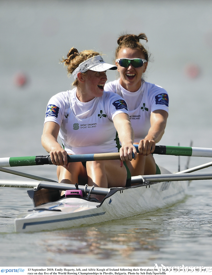 Advertiser.ie - Galway’s Keogh makes history for women rowers in Ireland
