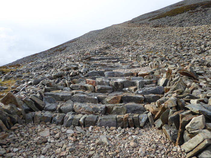 Advertiser.ie - Trial path work successful on Croagh Patrick summit