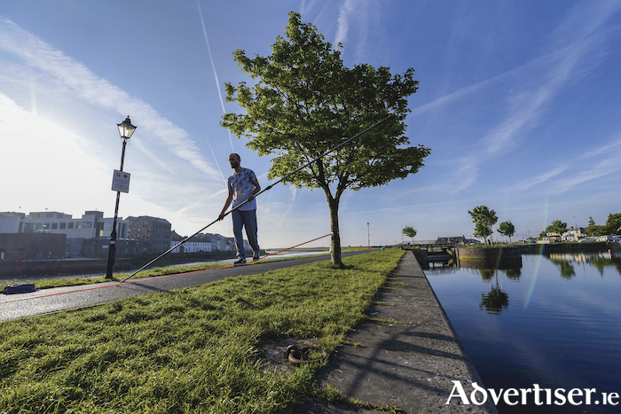 Advertiser.ie - Wires Crossed — 2020 project uses tightrope walking to ...