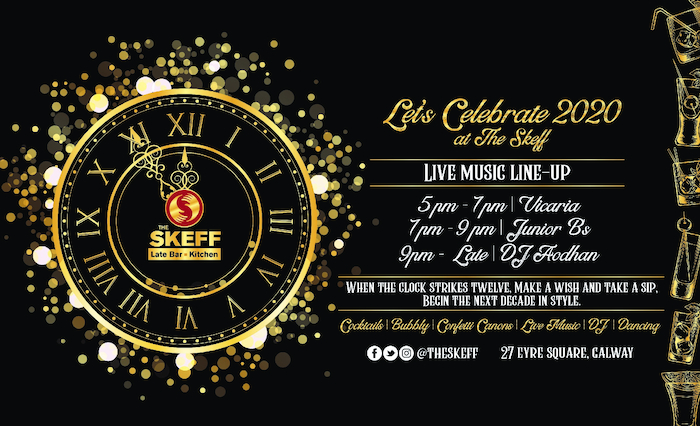 Advertiser.ie - Let’s Celebrate 2020 at The Skeff Late Bar & Kitchen!
