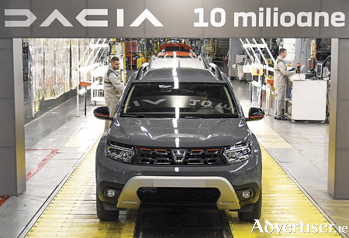 Advertiser.ie - Ten millionth Dacia motor vehicle rolls of the ...