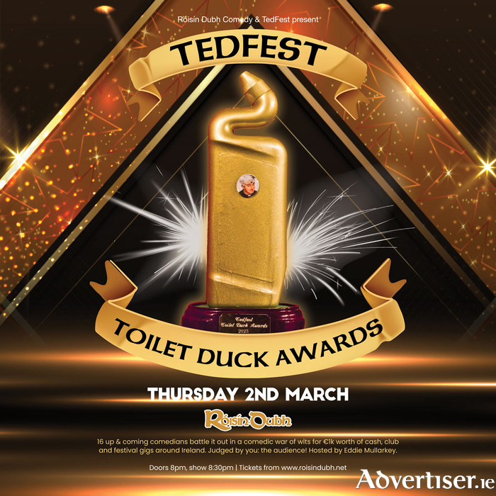 Advertiser.ie - Tedfest Toilet Duck Awards Return to the Róisín Dubh!