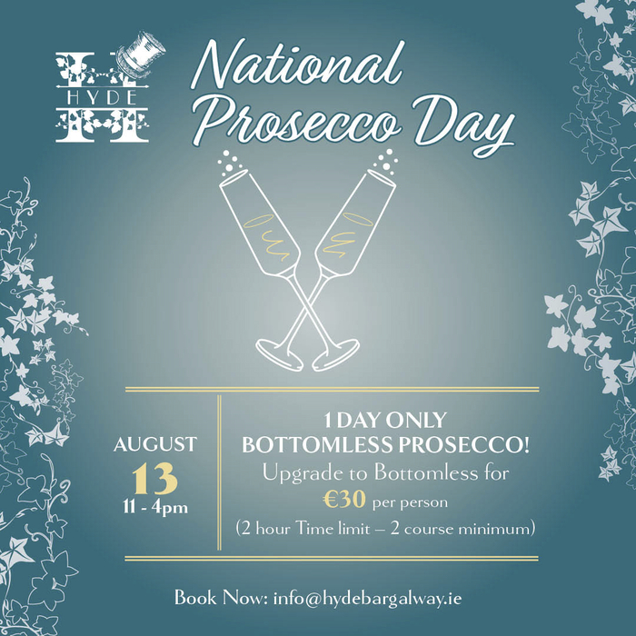 Advertiser.ie - Pop to HYDE for National Prosecco Day