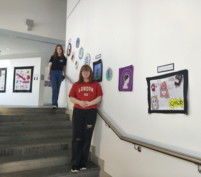 Advertiser.ie - Patching Tuam textile residency with Galway artist ...
