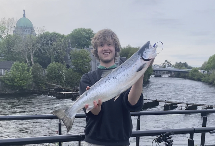 Advertiser.ie - What a catch - first salmon of the season from the ...