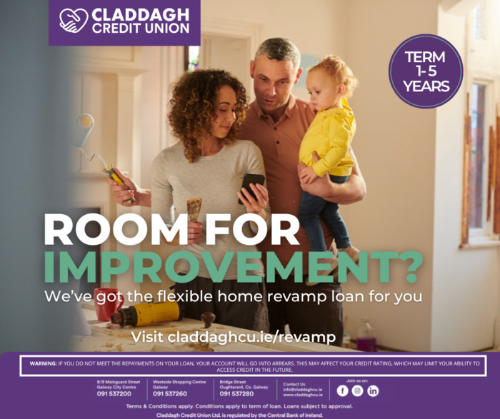 Advertiser.ie - Transform your home with a 'Revamp Loan' from Claddagh ...