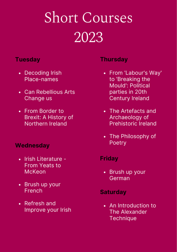 Advertiser.ie - [Closed] Want to win a free short course this February?